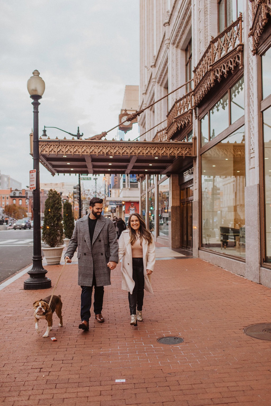 Washington, DC Winter City Engagement Photos | Shelly Pate Photography