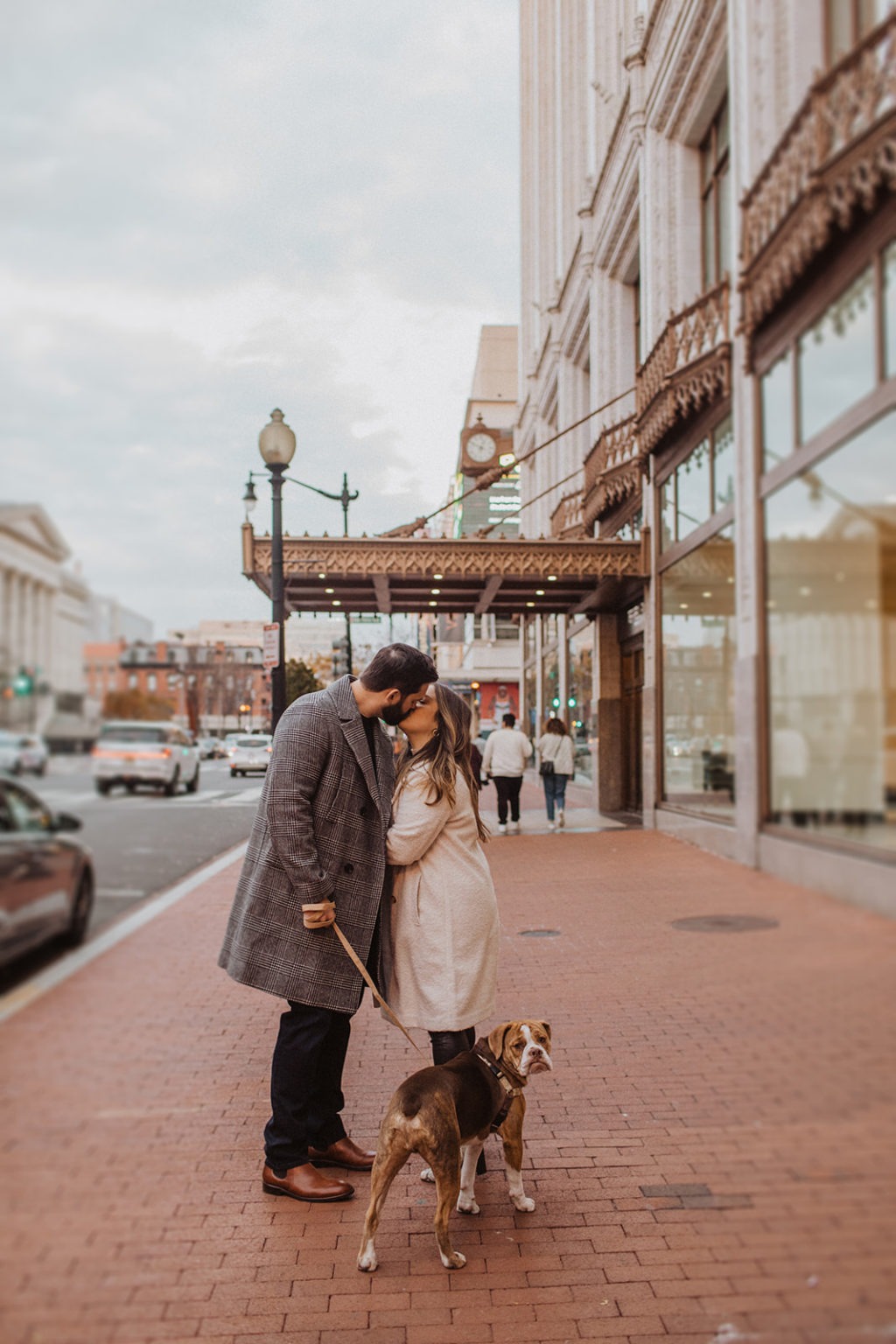 Washington, DC Winter City Engagement Photos | Shelly Pate Photography